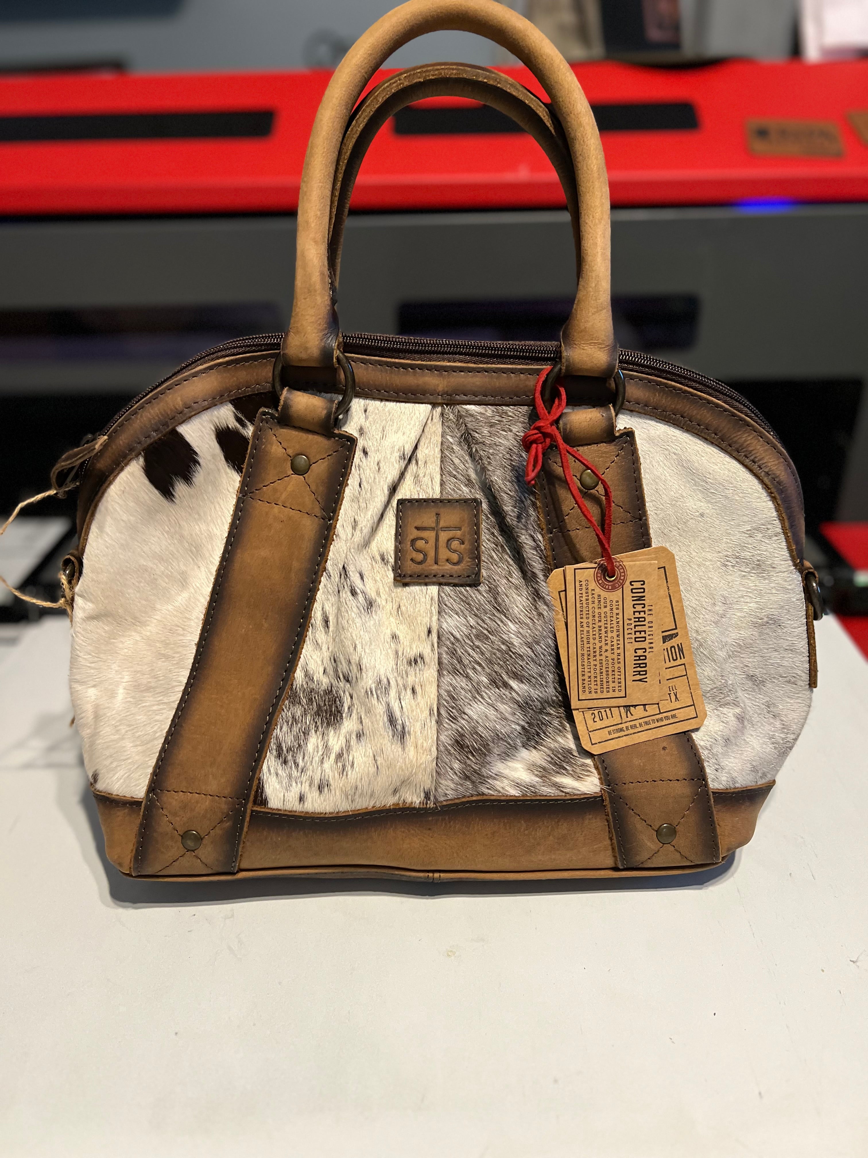 STS Cowhide Sansa Satchel – ranchy-threads